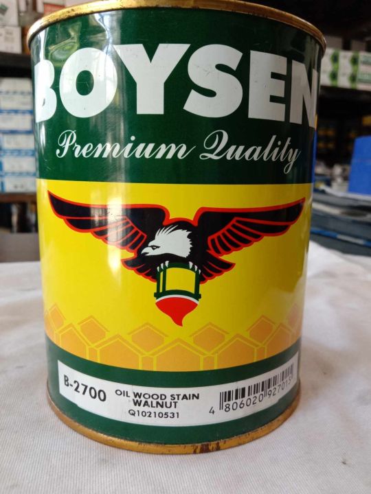 Boysen Oil Wood Stain B-2700 Walnut 1liter | Lazada PH
