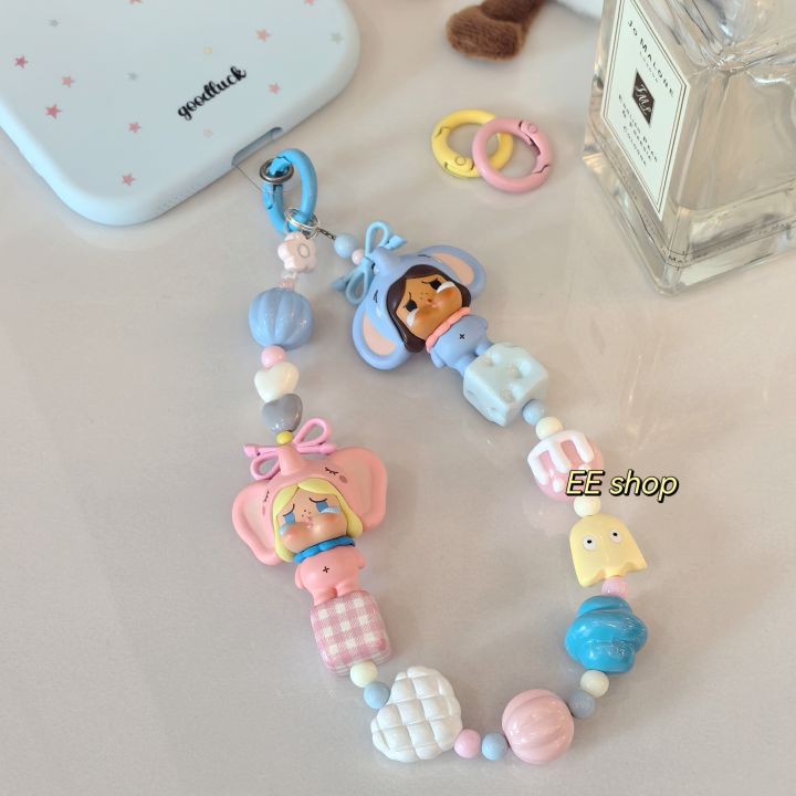 Popmart Mignon Macaron Color Collision Little Sweet Bean Crying Baby ...