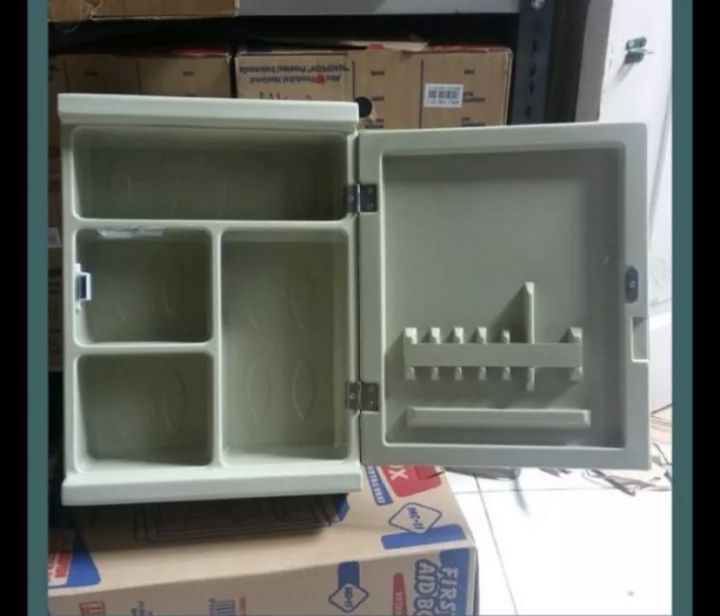 wall cabinet rak dinding maspion mk2 / first aid box kotak obat P3K ...