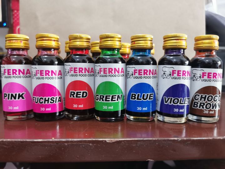 Ferna Liquid Food Color | Lazada PH