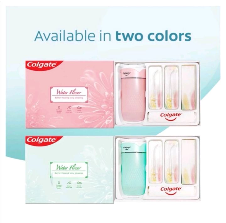 Colgate Water Flosser , Portable Water Flosser Rechargeable, Water ...