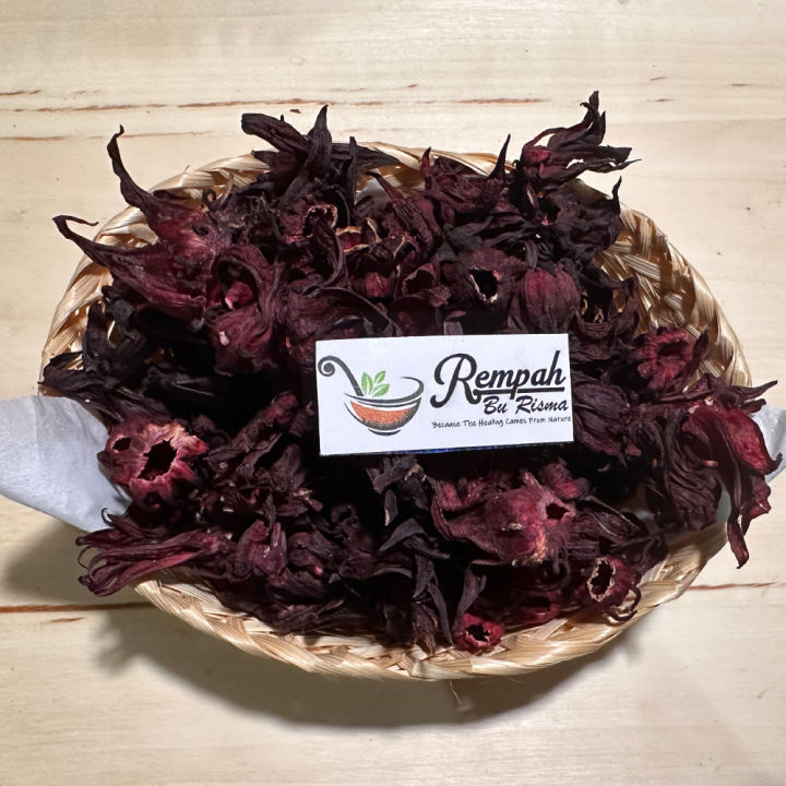 Rosella Ungu 100 Gram - Bunga Rosella Ungu Kering | Lazada Indonesia