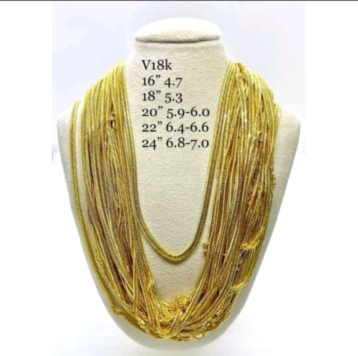 PAWNABLE 18K SAUDI GOLD TRIPLE LOCK CHAIN | Lazada PH