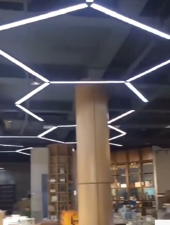 Modern Led Ceiling Light Office Light Simple Chandelier Ceiling Lamp ...