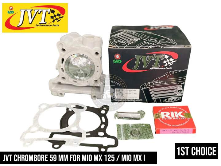 JVT Cylinder Block Chromebore 59 MM For Mio Mx 125/ Mio MX I | Lazada PH