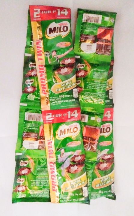 Milo Twin Pack 8 Twin Pack 16 Single Pack X 24g Lazada Ph