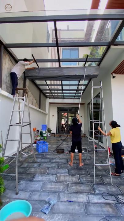 Máng treo cửa lùa sắt U ray 3x4 u treo mái xếp máng treo mái bạt xếp ...