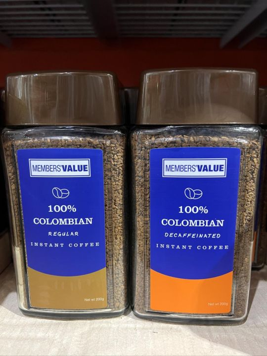 Member's Value 100% Colombian Instant Coffee [March 2025 Expiry ...