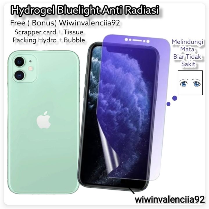 Hydrogel Blue ray Light iPhone 15 13 12 Pro 11 Pro 14 14 Plus 13 Pro ...