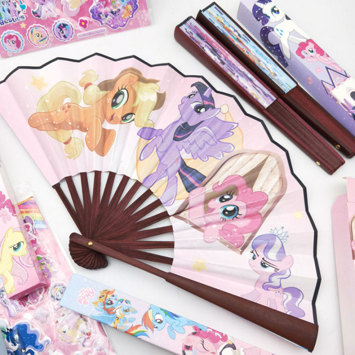 My Little Pony 8-Inch Raw Silk Fan Double-Sided Net Red High-Looking ...