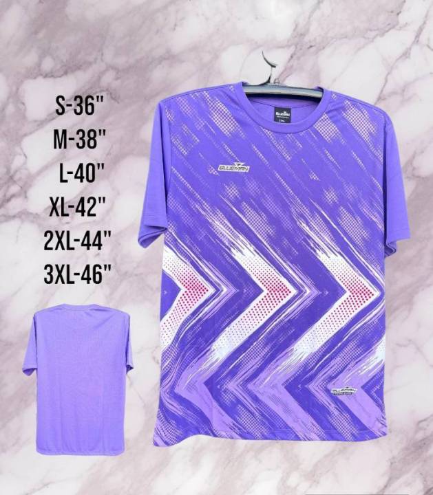 เสื้อกีฬาพิมพ์ลาย แขนสั้น คอกลม BM009 | Lazada.co.th