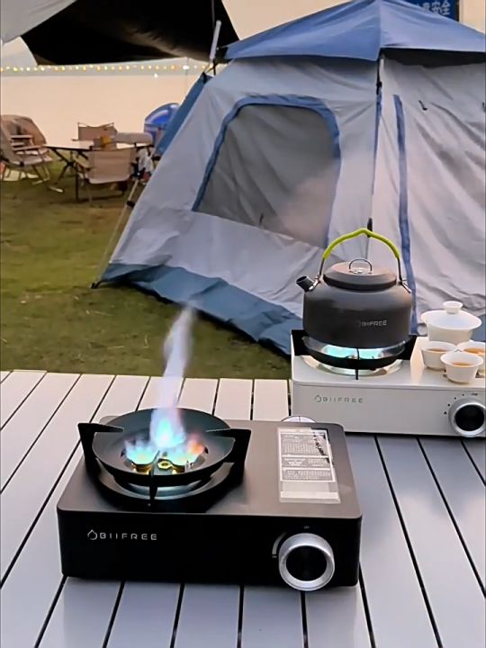 Multi-stage Gas Stove Strong Fire With Box Fire Travel Gas Stove Alloy ...