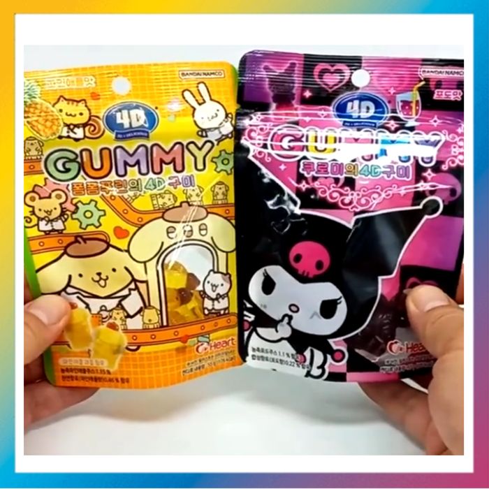 [SANRIO] Kuromi 4D Jelly /Pompompurin 4D Jelly Gummy 55g | Lazada PH