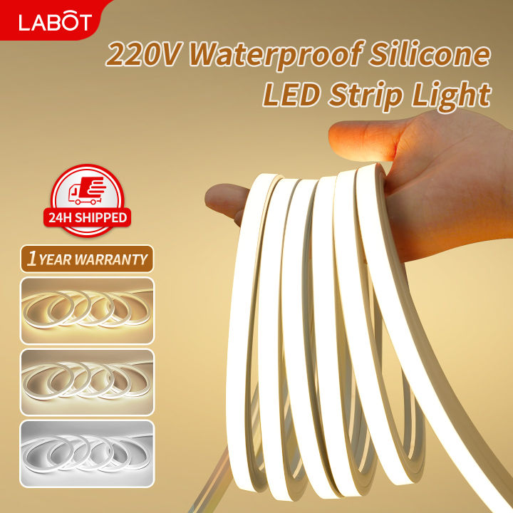 Flexible Silicone Led Strip Light Integrated Linear Strip Light 220V ...