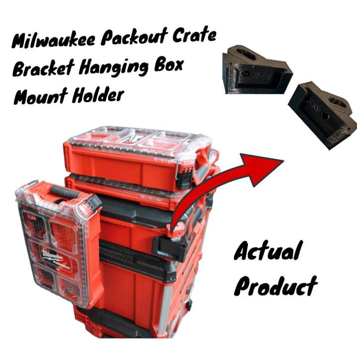 Stackout Rail Mod | Milwaukee Packout | Milwaukee Crate Mount | Toolbox ...