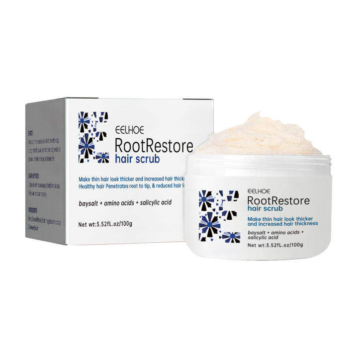 Eelhoe Root Restore Hair Scrub Alopecia Treatment Moisturizes ...