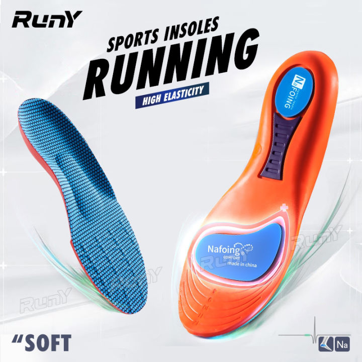 RunY Soft Insole Arch Support Insole Cushion Pads Orthopedic EVA ...