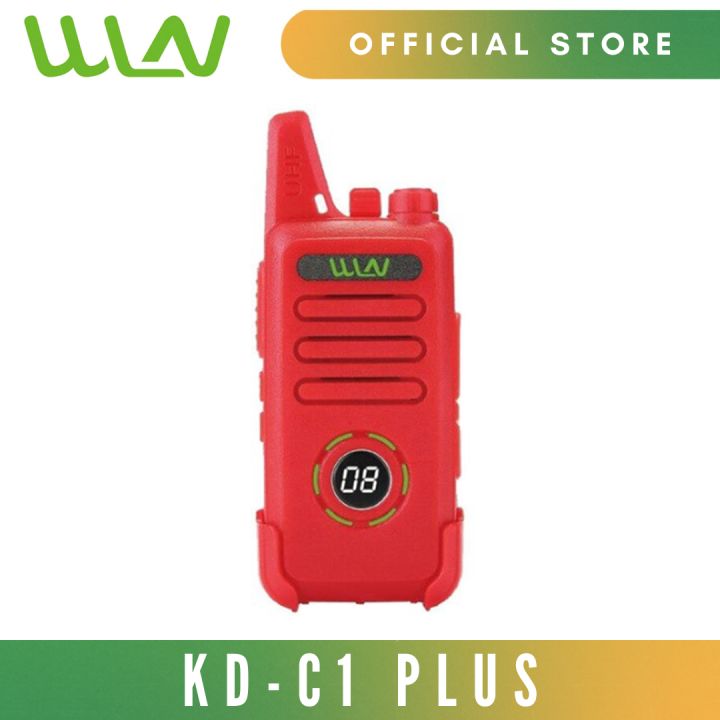 WLN KD-C1 Plus 2W 16 Channel UHF 400-470MHz Two-Way Walkie Talkie Radio ...