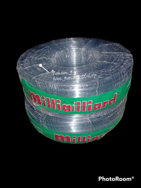 Selang Lube/Lubrican Merk Milliard TEBAL 3/16 harga per rol panjang 100 ...