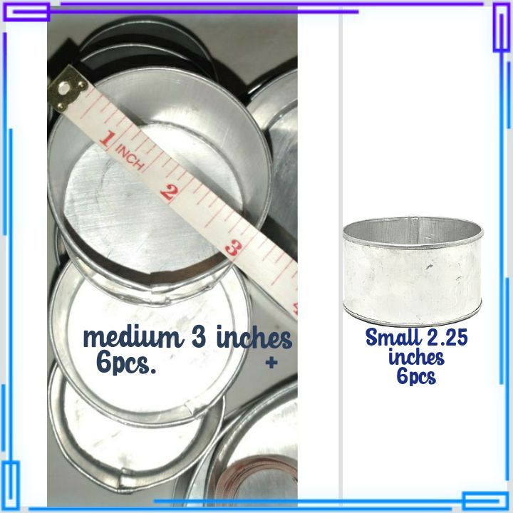 Round Llanera 6 medium + 6 small | Lazada PH
