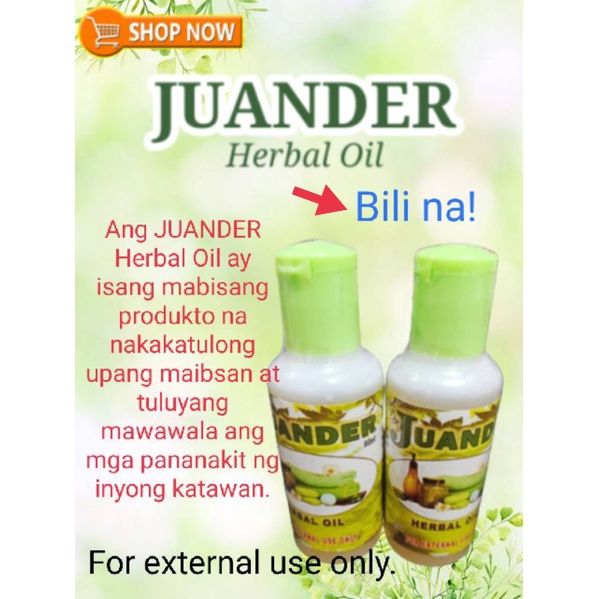 Juander Herbal Oil | Lazada PH