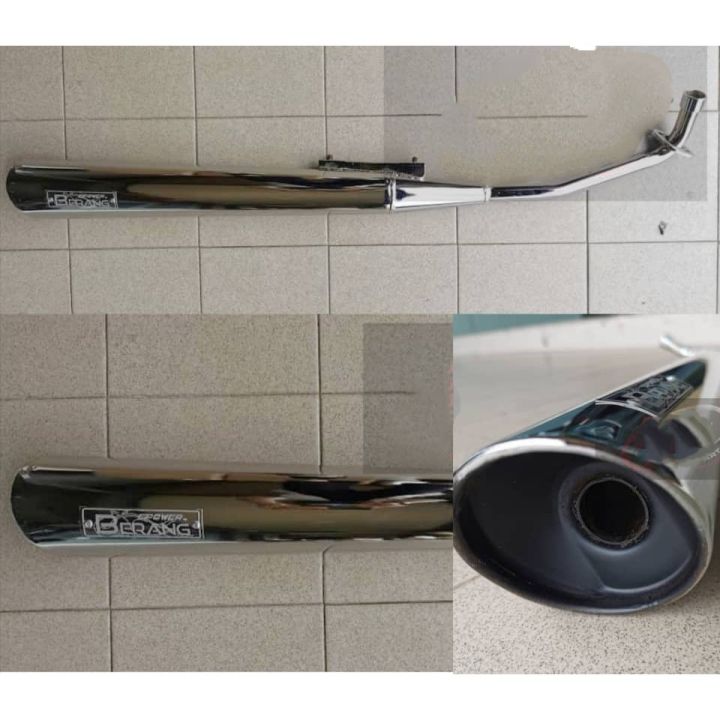 HONDA EX5 Dream Exhaust Pipe E Power BERANG Racing 100% original E power Ezos EXZOS | Lazada
