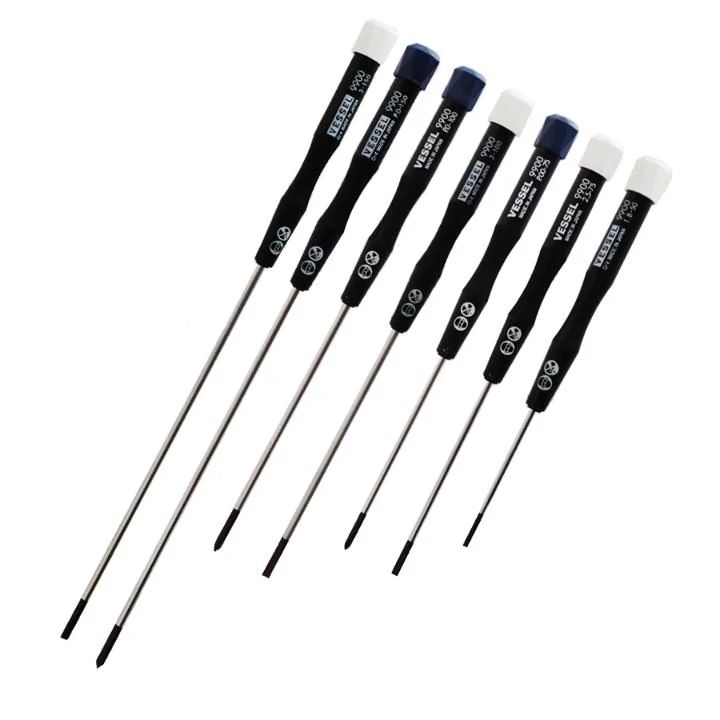 Vessel Obeng Micro Screwdriver No.9900 Plus Ph +0/+00 Minus -1.8/-2.5 ...