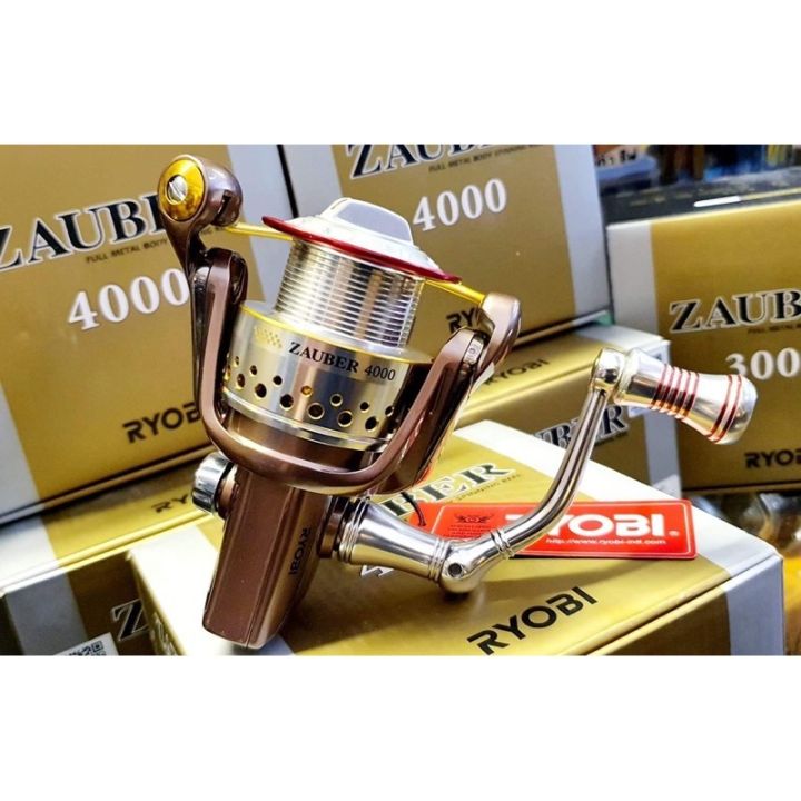 รอกสปินนิ่ง RYOBI ZAUBER รอกขายดีตลอดกาลตีเหยื่อปลอม หน้าดิน | Lazada.co.th