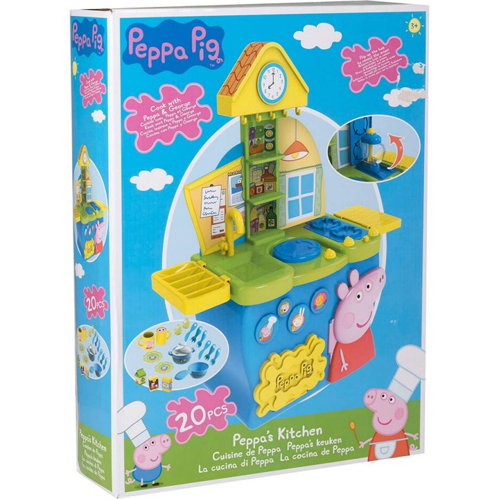 Peppa's pig peppa kitchen toys playset original | Lazada Indonesia