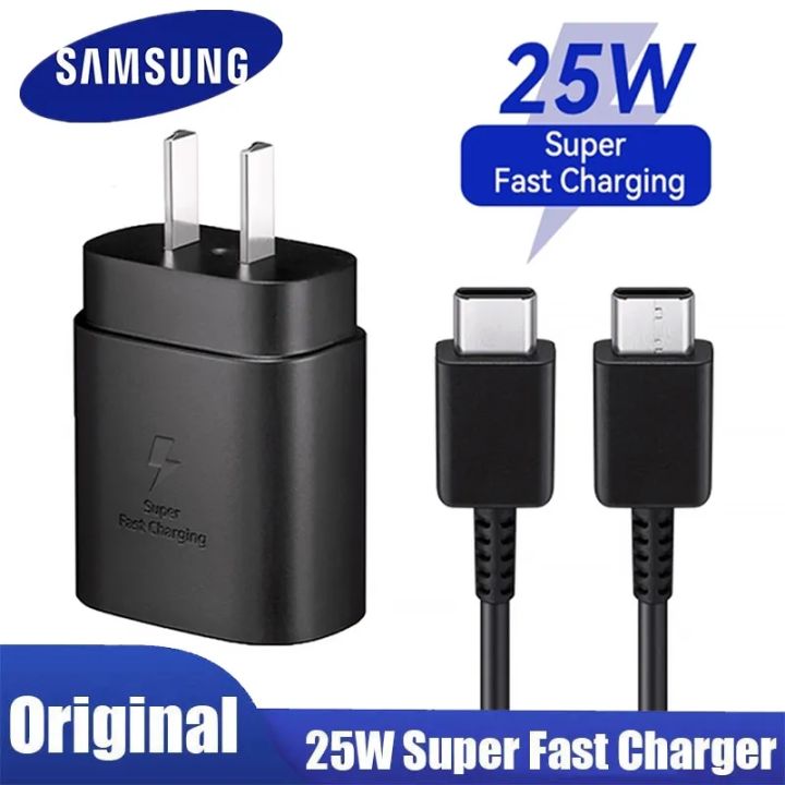 Samsung Fast Charger US Adapter 25W Super Fast Charge Type C For Galaxy ...