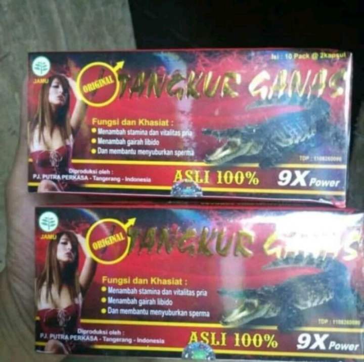Tangkur Ganas Original asli 100% 1 box Herbal Tradisional Indonesia | Lazada Indonesia