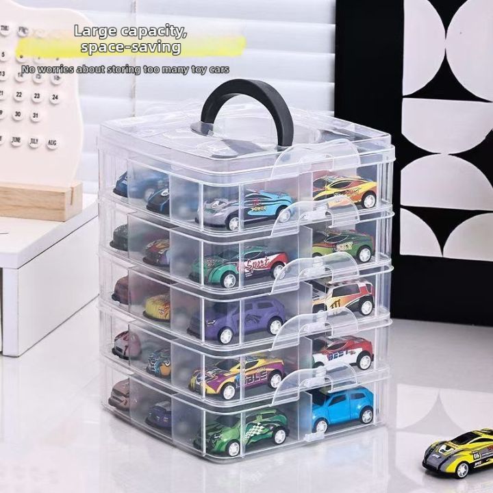 Alloy Toy Car Storage Box Display Stand Children's Pocket Car Wind Fire ...