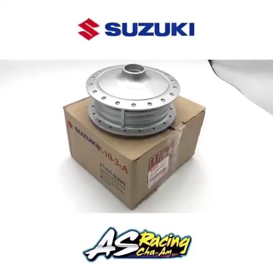 ดุมหน้า แท้ศูนย์ SUZUKI RC80 RC100 Sprinter Crystal Swing Smash Best Royal FD110 อาซี คริสตัล ...