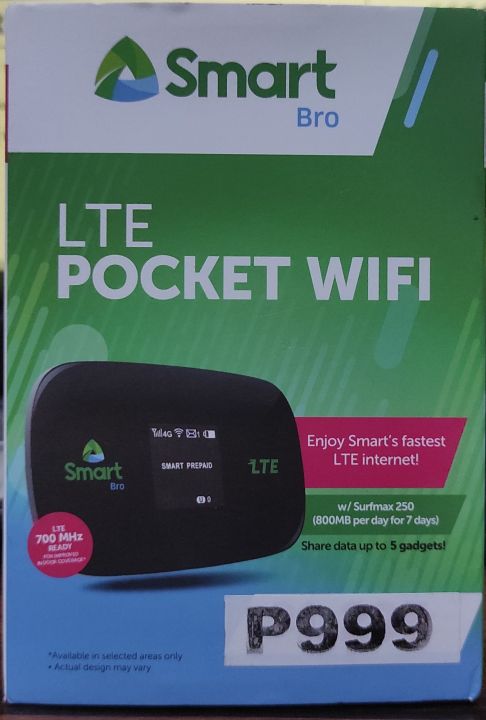 SMART BRO LTE POCKET WIFI | Lazada PH