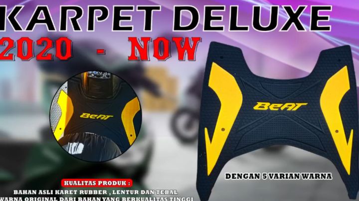 KARPET BEAT DELUXE STREET NEW ABS CBS ISS 2020 2021 2023 2024 2025 BORDES PIJAKAN ALAS KAKI ...