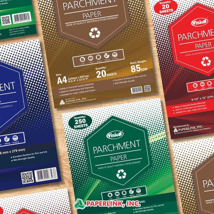 Vision Parchment paper | Lazada PH