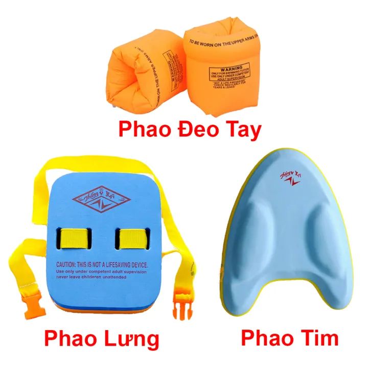 Phao Tập Bơi Cho Bé, Trẻ Em, Người Lớn, Phao Lưng, Phao Tay, Phao Tim ...