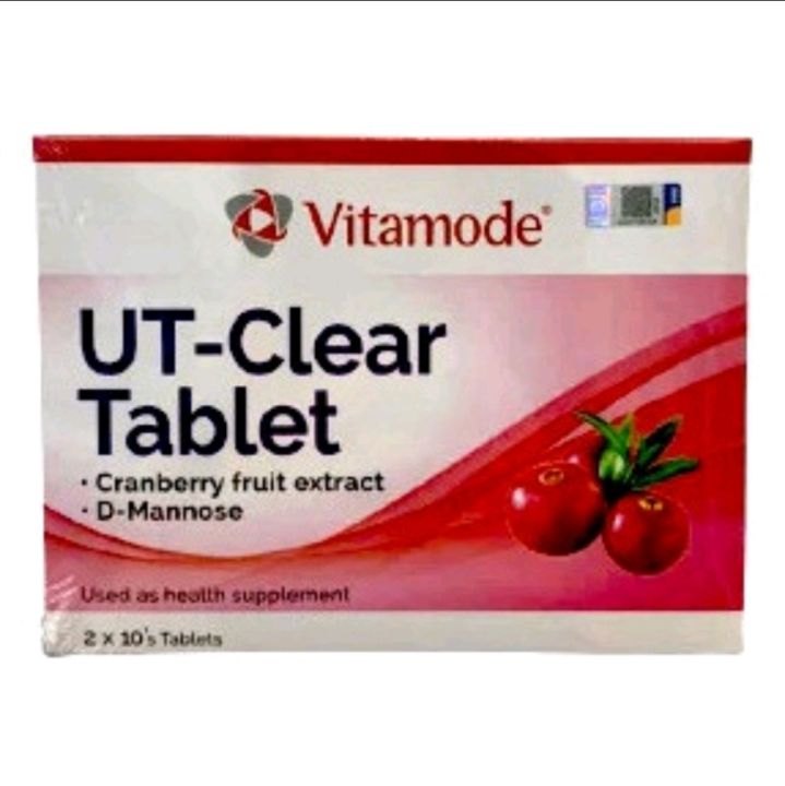 Vitamode UT Clear Tablet 2x10s | Lazada