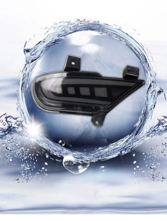 Mitsubishi Pajero Sport 2013 2014 2015 rear bumper led reflector fog ...