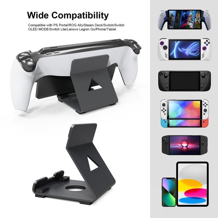 Handheld Game Console Holder for PS Portal Steam Deck ROG Switch Phone ...