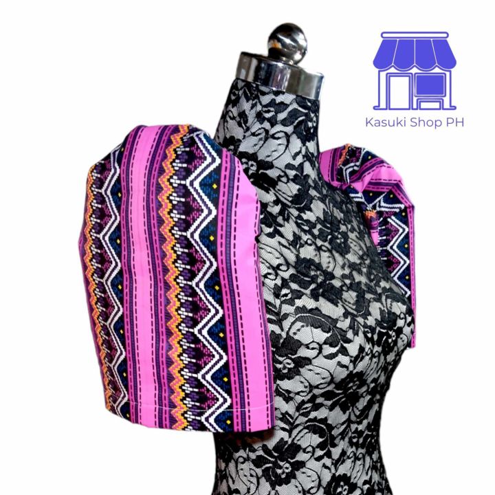 Traditional Filipiniana Detachable Sleeves | Various Design and Prints ...