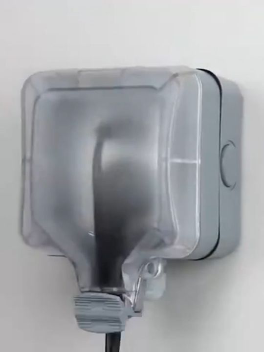 FHM Outdoor Waterproof Socket Waterproof Outlet Outdoor Waterproof ...