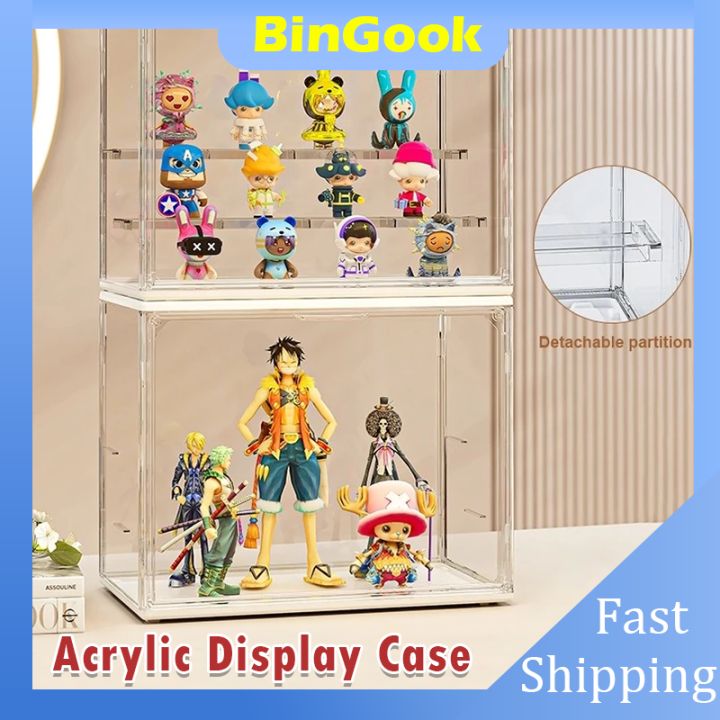 Garage Kit Blind Box Storage Box Acrylic Display Case -3 Layer ...