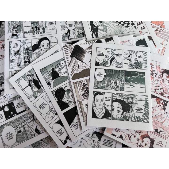 Anime & Manga wall collage panel 50pcs Part 1 Ready stock | Lazada