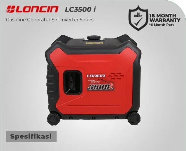 GENSET / GENERATOR SET INVERTER PORTABLE LONCIN LC 3500I (3300 Watt ...