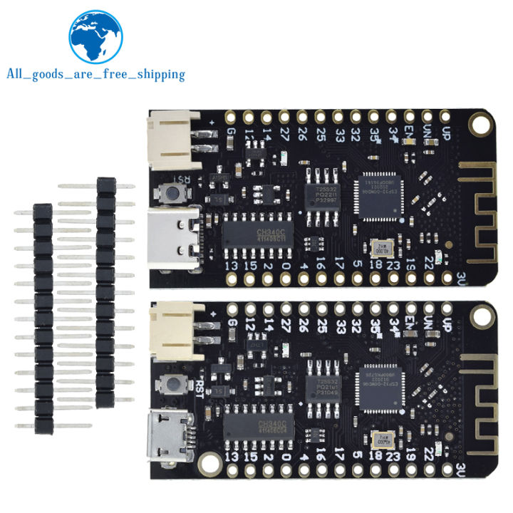 TZT ESP32 Lite V1.0.0 Wifi Bluetooth Development Board ESP32 ESP-32 REV1 CH340G MicroPython 4MB ...