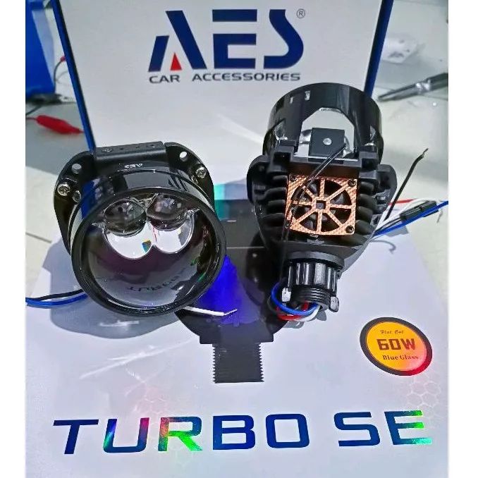 BILED AES TURBO SE DOUBLE LASER 60W | Lazada Indonesia