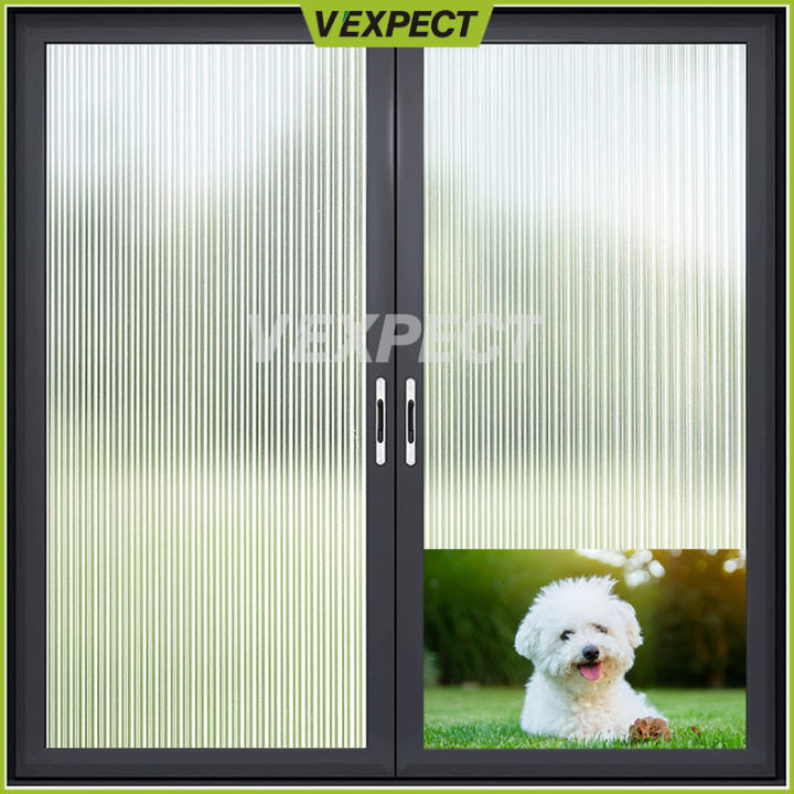 Privacy Window Sticker, Removable Rainbow Window Film, Opaque Stripe ...