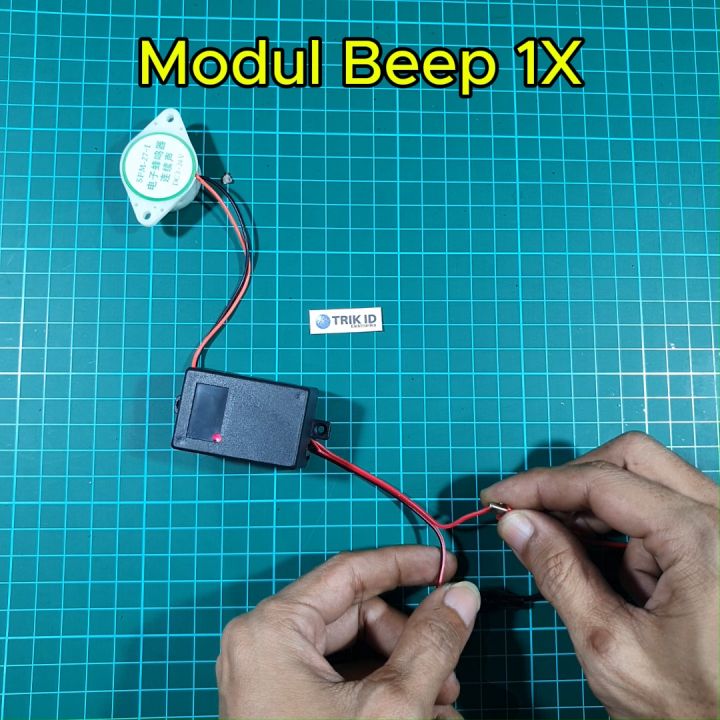 Modul Beep 1X | Modul Beep | Modul Momentary ON + Buzzer Beep 1X | TRIK ...