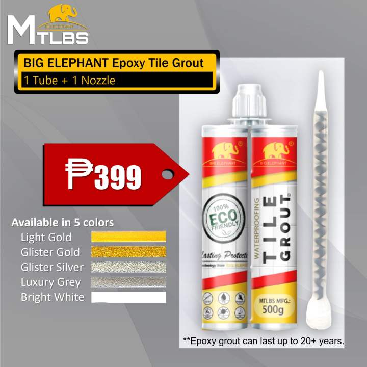 Big Elephant Epoxy Tile Grout | Lazada PH